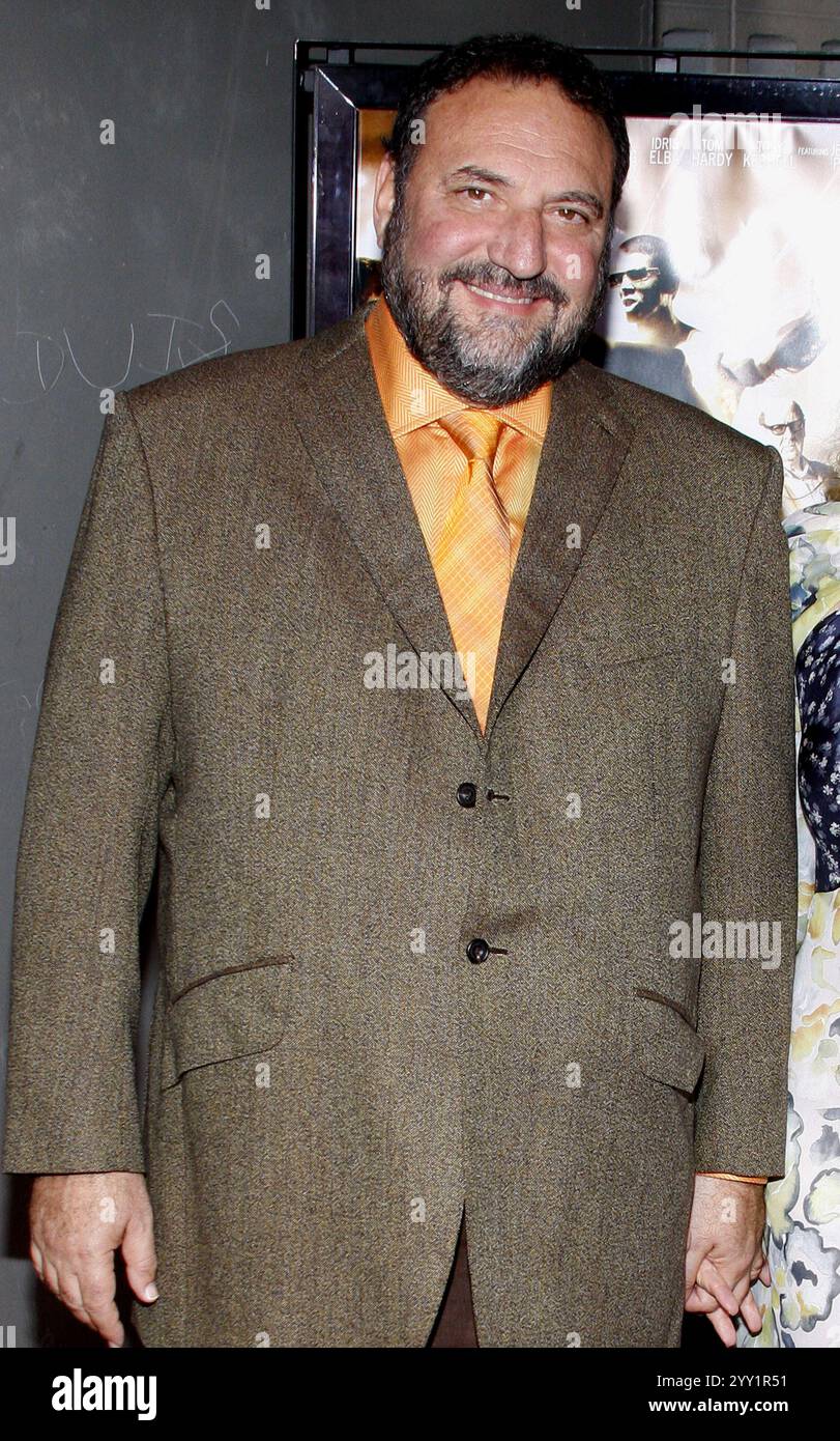 Joel Silver at the Los Angeles premiere of 'RocknRolla' held at the ...