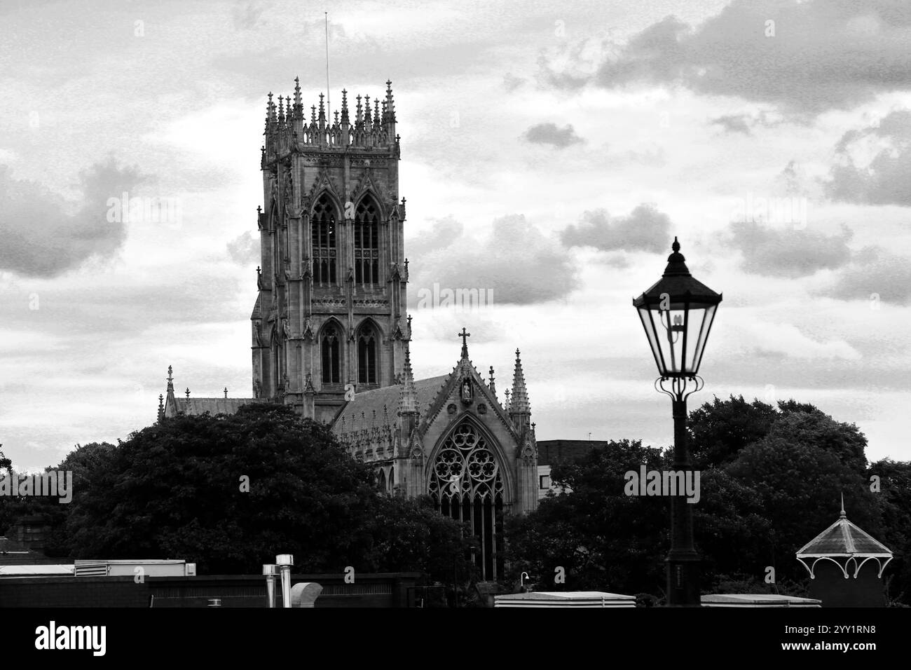 The Minster Church of St George in Doncaster, South Yorkshire, England ...