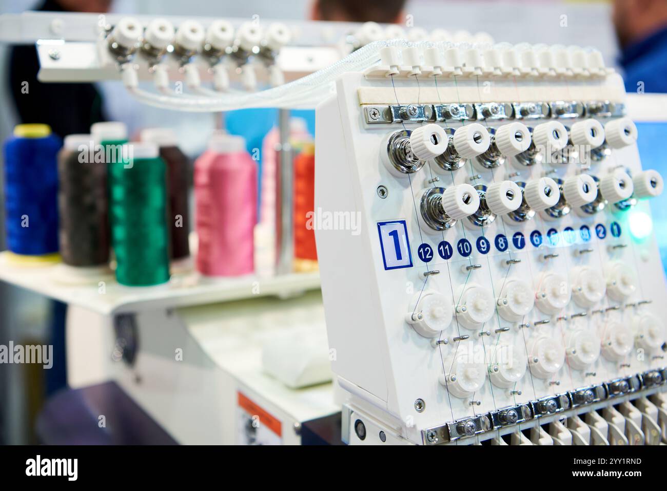Industrial embroidery machine hi-res stock photography and images - Alamy