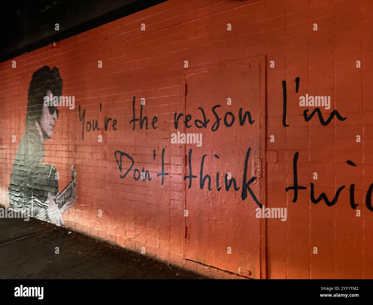 Bob dylan mural bt jpg hi-res stock photography and images - Alamy