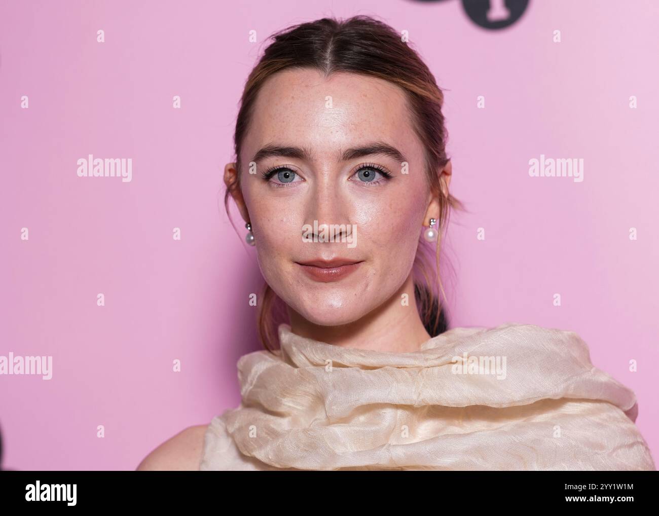 Saoirse Ronan poses for photographers upon arrival at the photo call ...