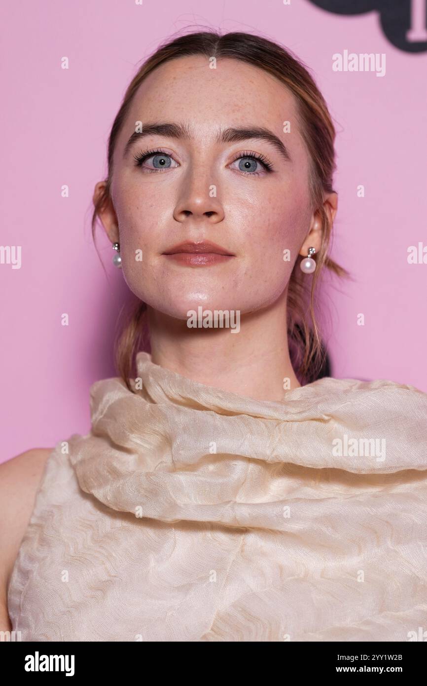 Saoirse Ronan poses for photographers upon arrival at the photo call ...
