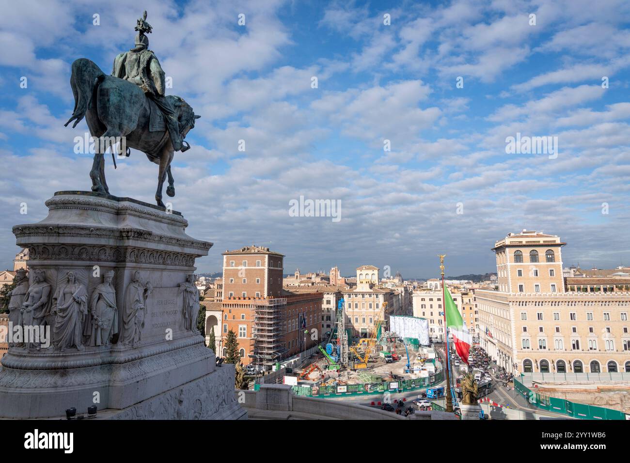 "Constellations of Rome", is the title of the monumental intervention ...