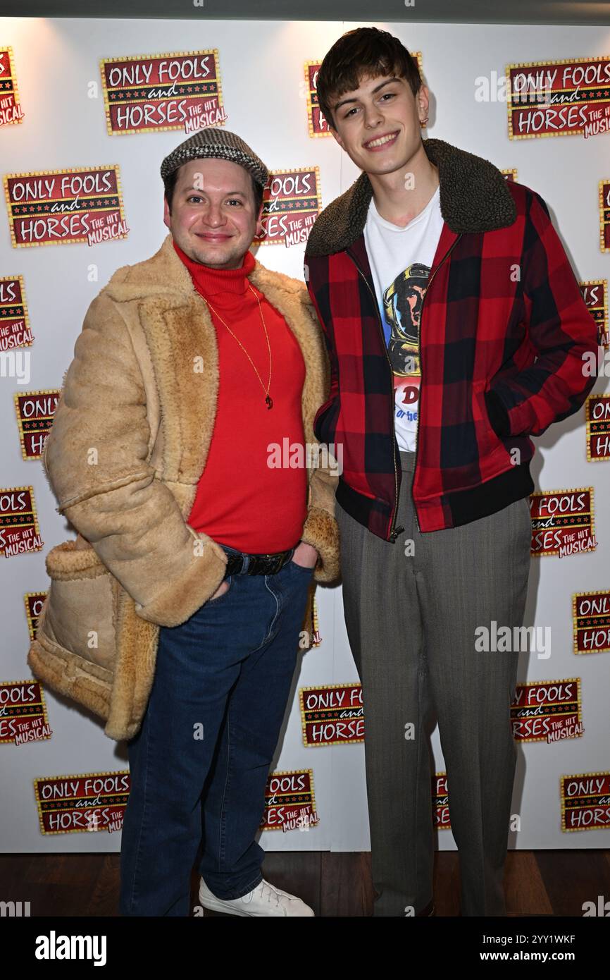 The cast of Only Fools and Horses The Musical ahead of the opening ...