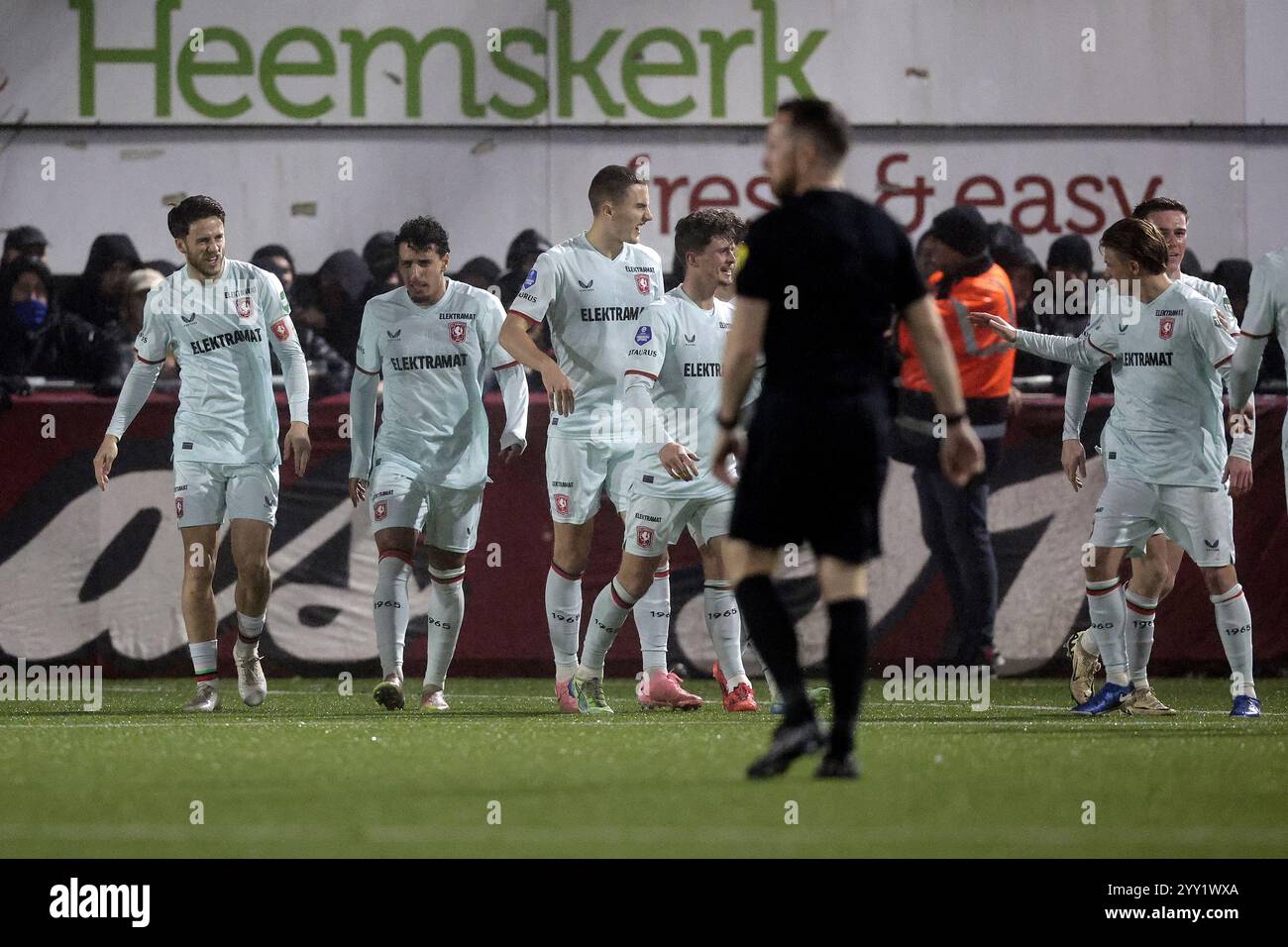 KATWIJK AAN ZEE - Ricky van Wolfswinkel of FC Twente celebrates going 1 ...