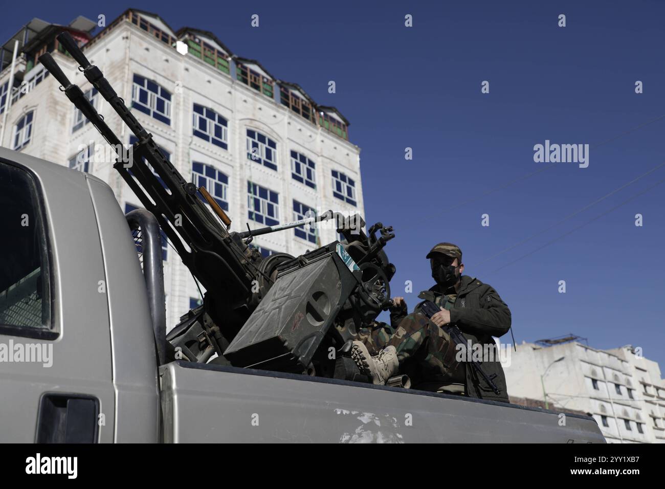 Houthi fighters parade in Sana a amid tensions with USA and Israel ...