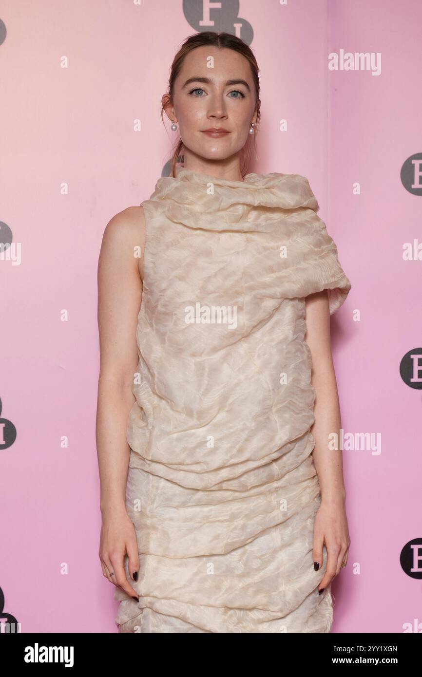 Saoirse Ronan ahead of an in conversation event with Timothee Chalamet ...