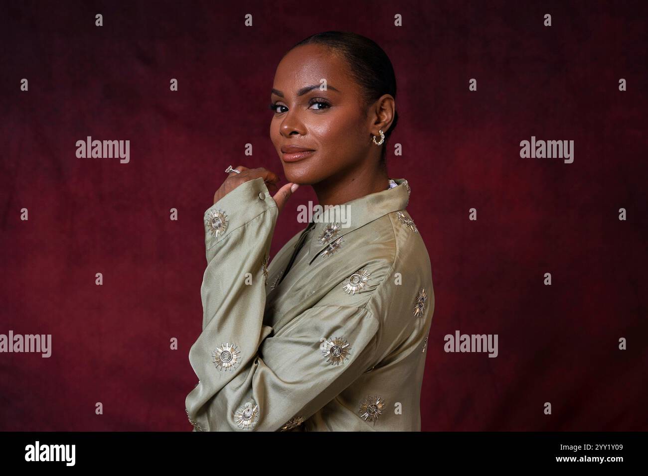 Tika Sumpter poses for a portrait on Tuesday, Dec. 3, 2024, in New York ...