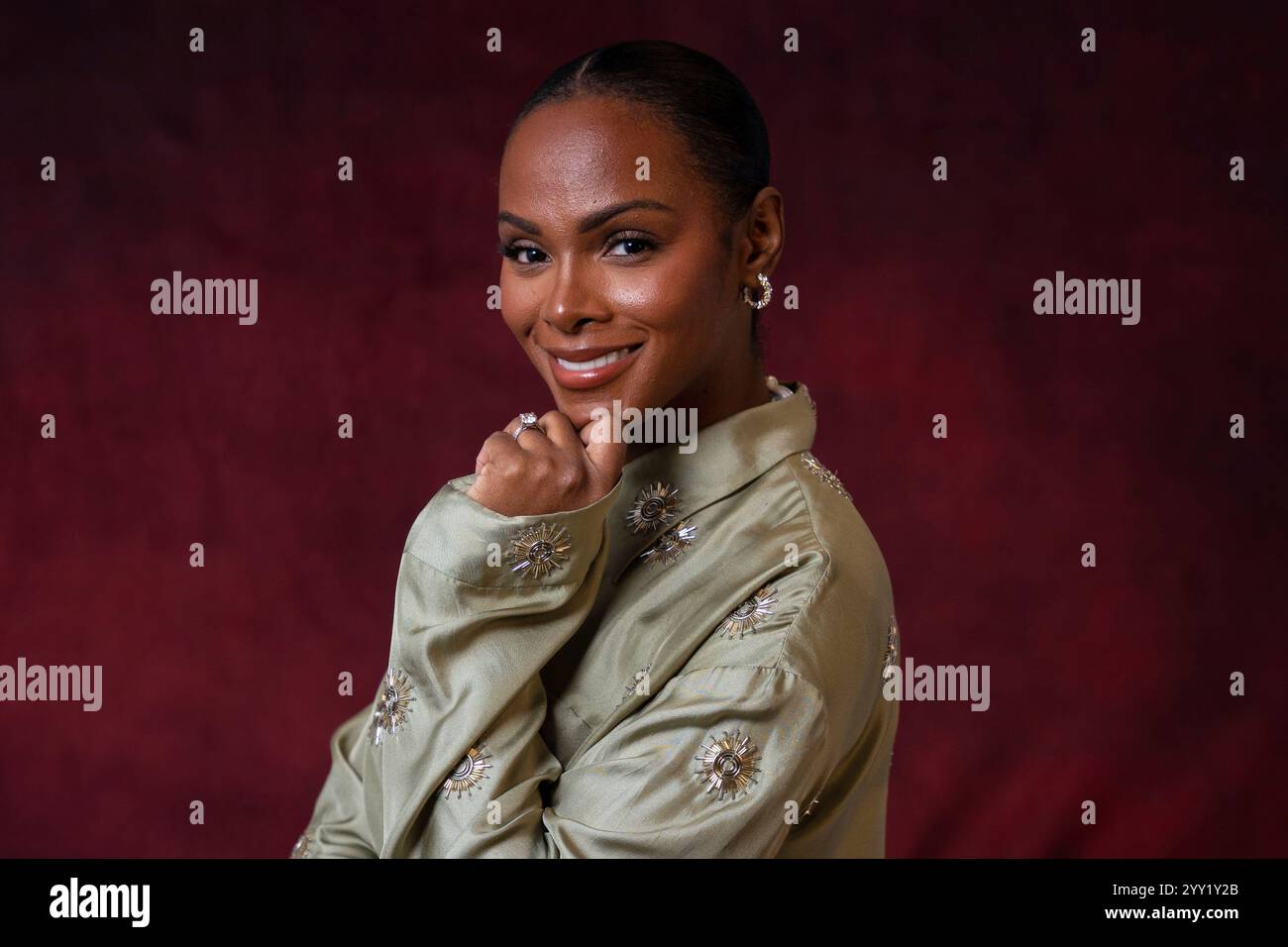 Tika Sumpter poses for a portrait on Tuesday, Dec. 3, 2024, in New York ...