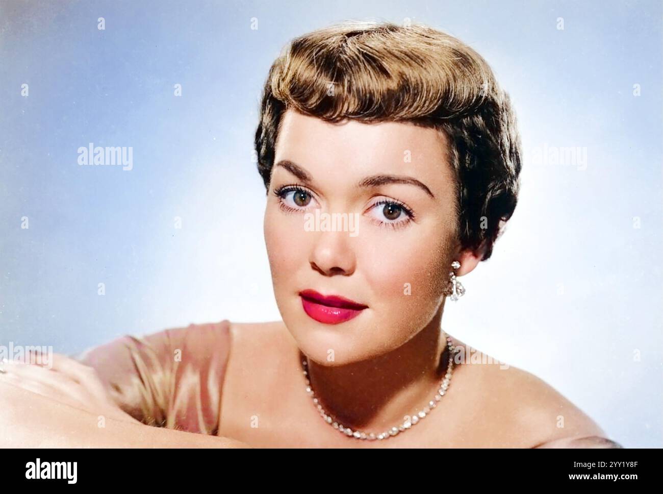 JANE WYMAN ( 1917-2007) American film actress about 1955 Stock Photo ...
