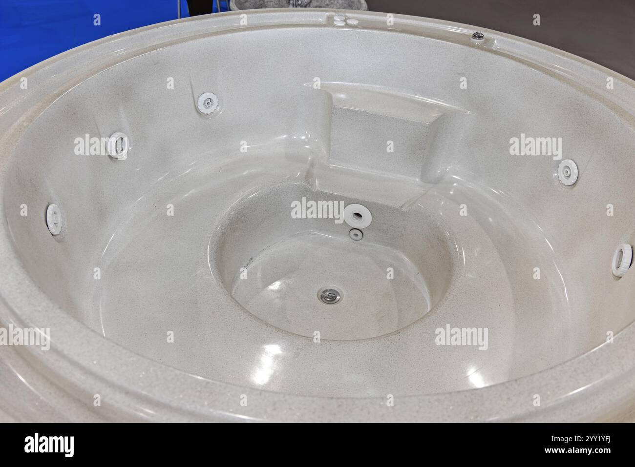 Big round bathtub spa with hydro massage hi-res stock photography and ...