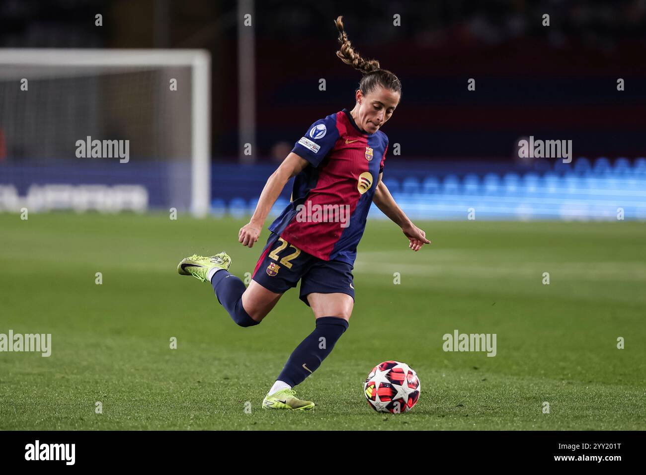 Ona Batlle of FC Barcelona Femenino in action during the UEFA Women's ...