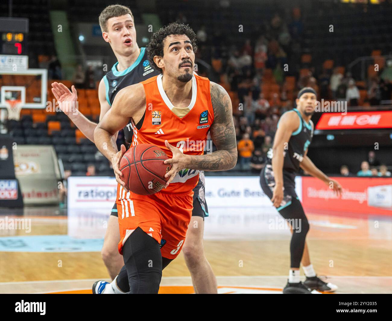 Neu Ulm, Deutschland. 18th Dec, 2024. Marcio Santos (Ratiopharm Ulm ...