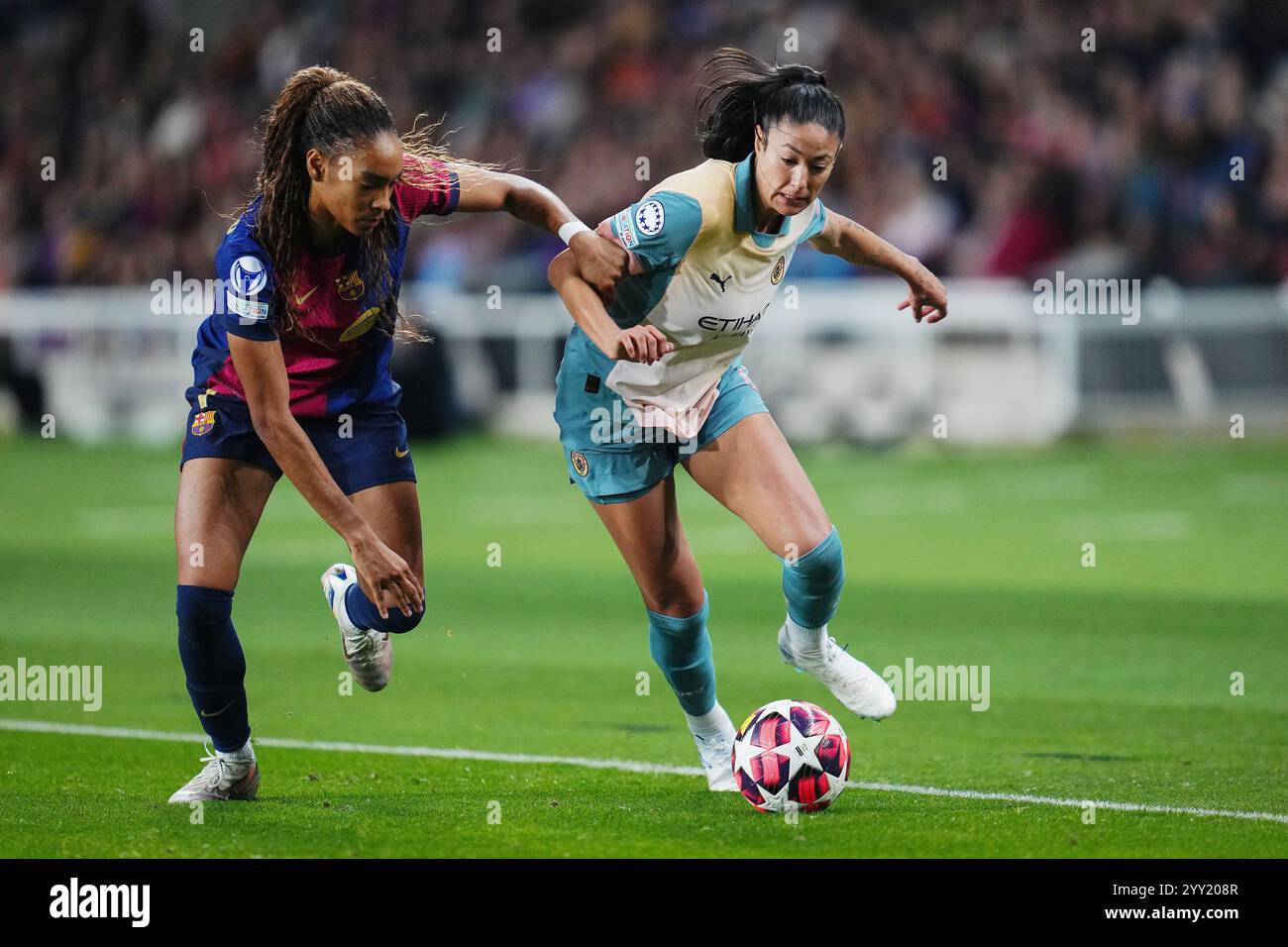 Barcelona, Spain. 18th Dec, 2024. Leila Ouahabi of Manchester City and ...