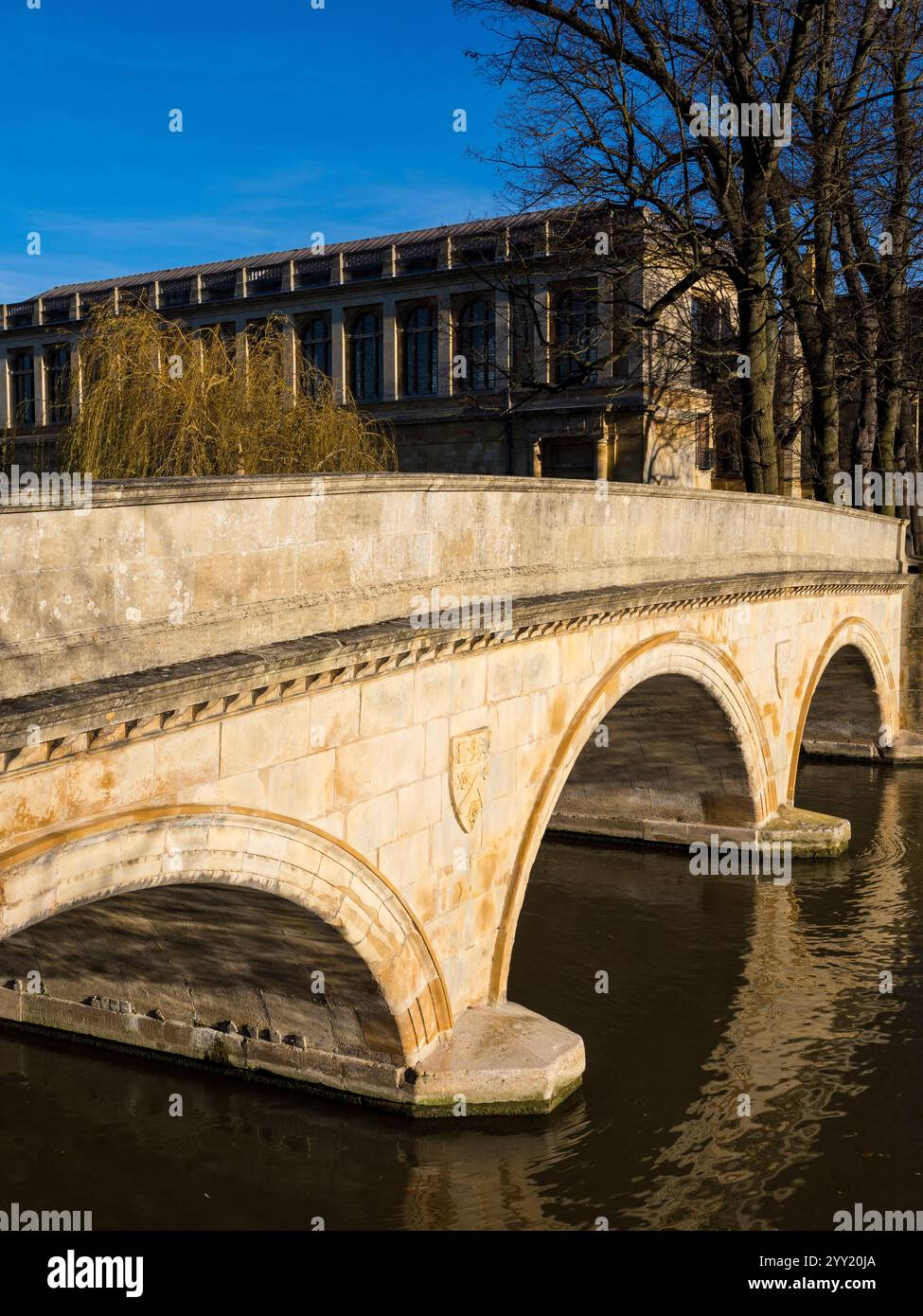 The Trinity Bridge, River Cam, Trinity College, University of Cambridge ...