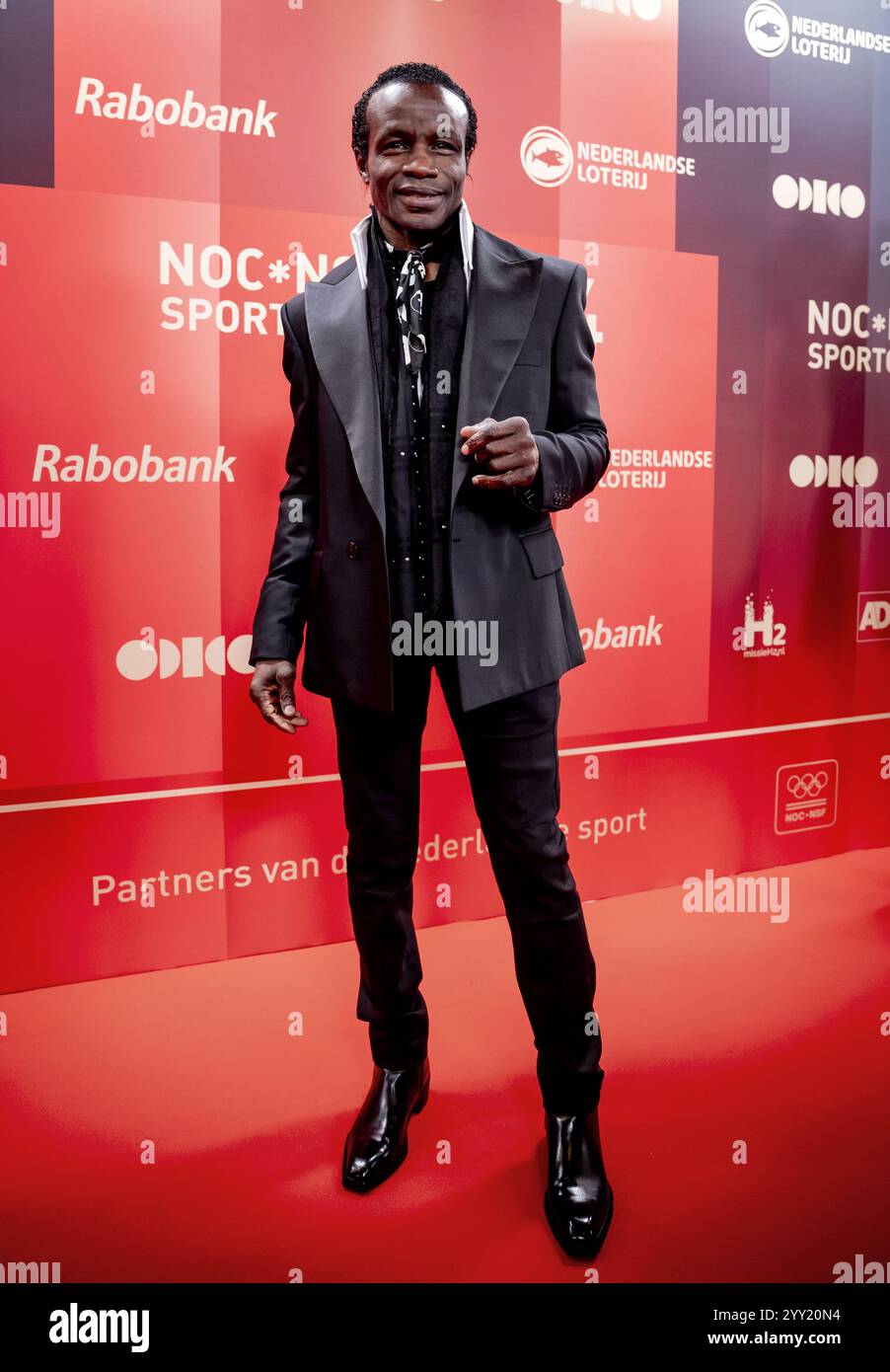 ARNHEM - Regilio Tuur on the red carpet prior to the presentation of ...