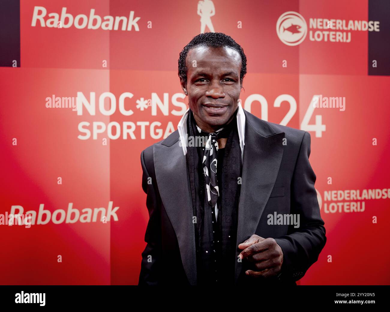 ARNHEM - Regilio Tuur on the red carpet prior to the presentation of ...