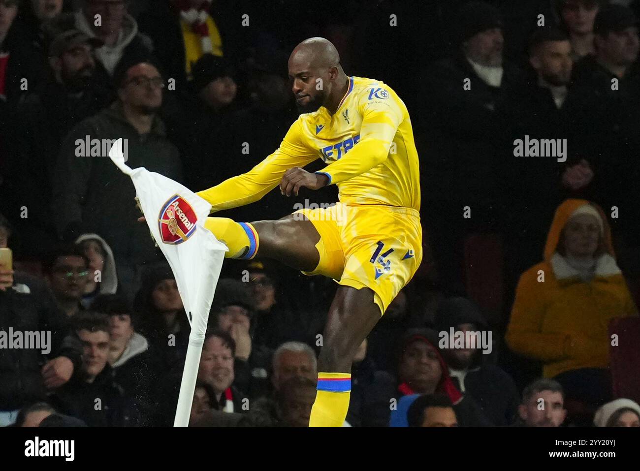 Crystal Palace's Jean-Philippe Mateta, celebrates after scoring the ...