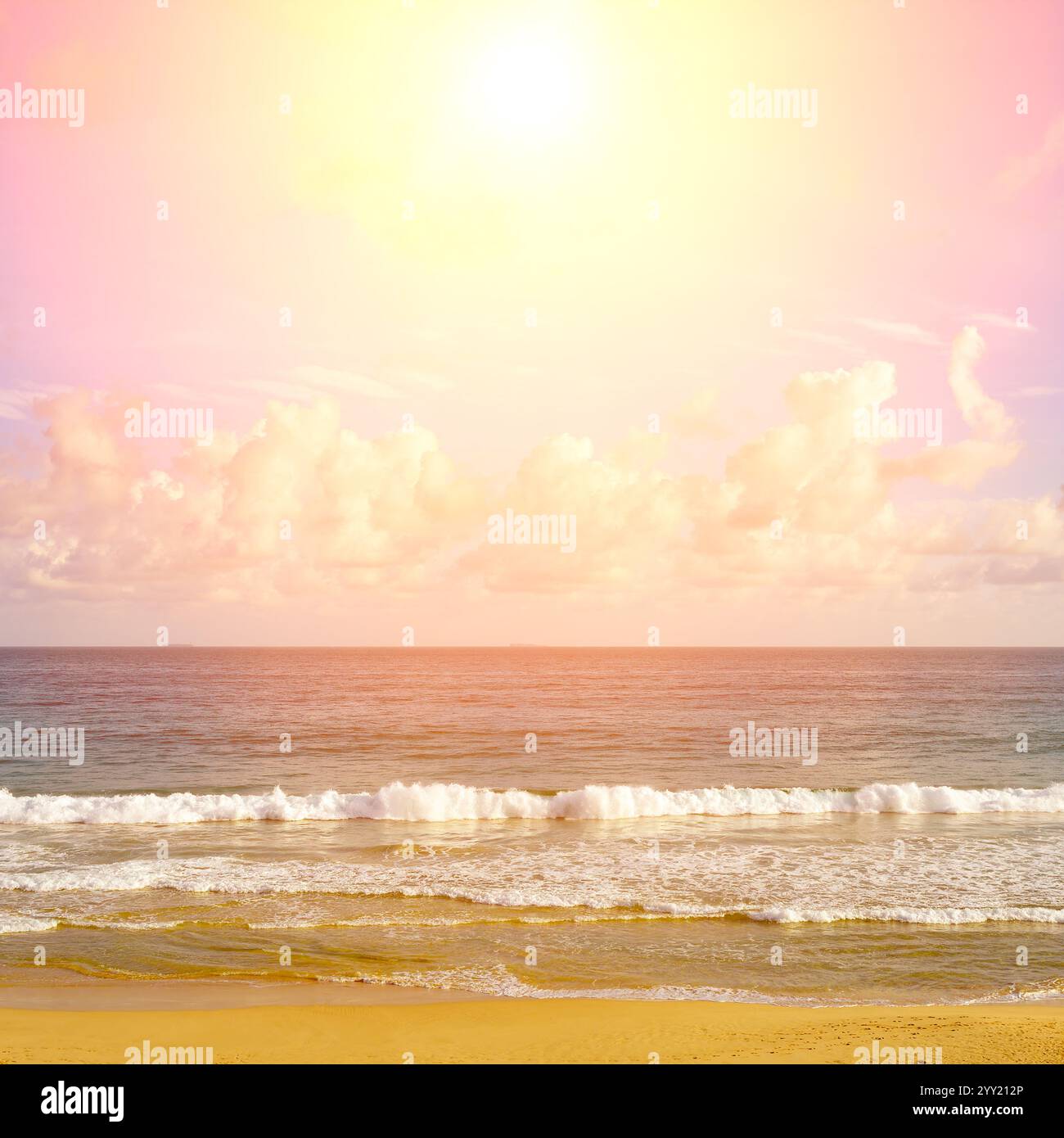 Sunset reflection over calm ocean hi-res stock photography and images ...