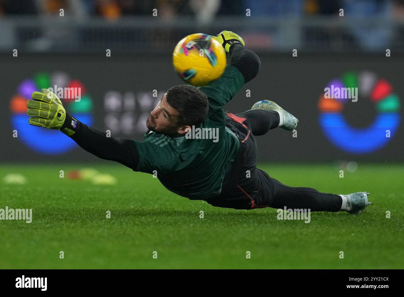Roma’s goalkeeper Mathew Ryan during the Italian Cup Frecciarossa Round ...