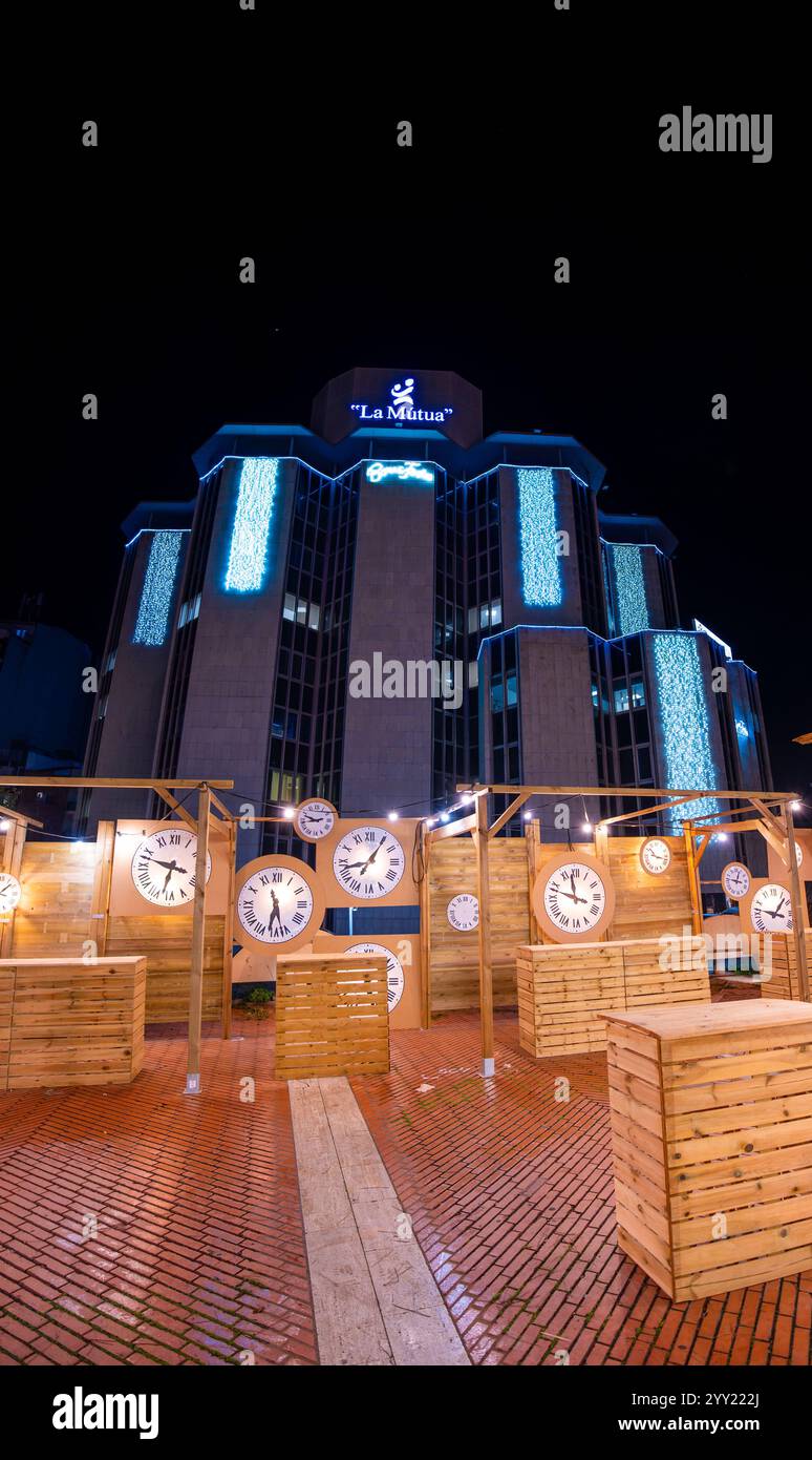 Blue light glow clocks hi-res stock photography and images - Alamy