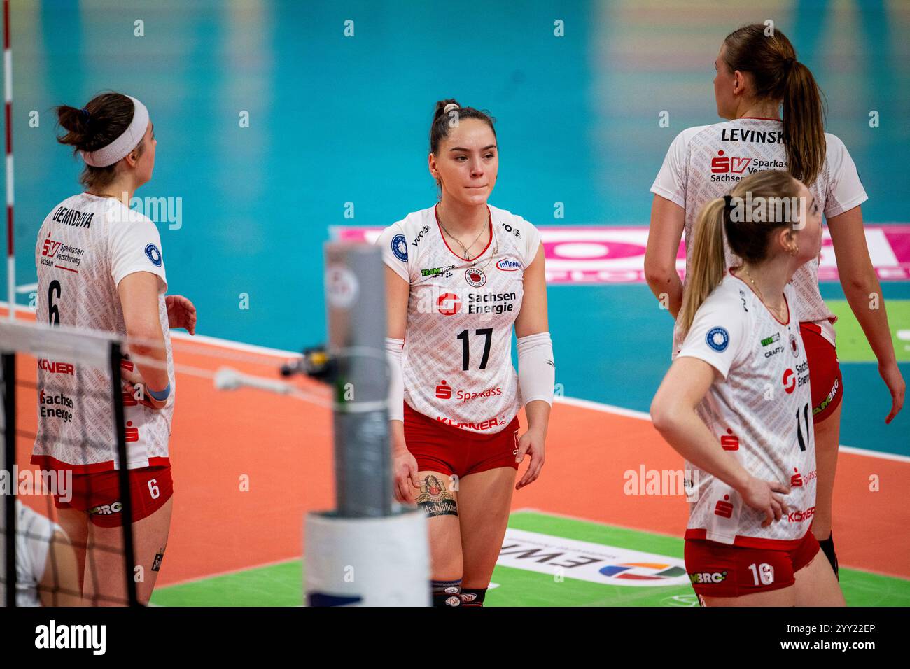 Potsdam, Germany. 18th Dec, 2024. Volleyball, Women: DVV Cup, SC ...