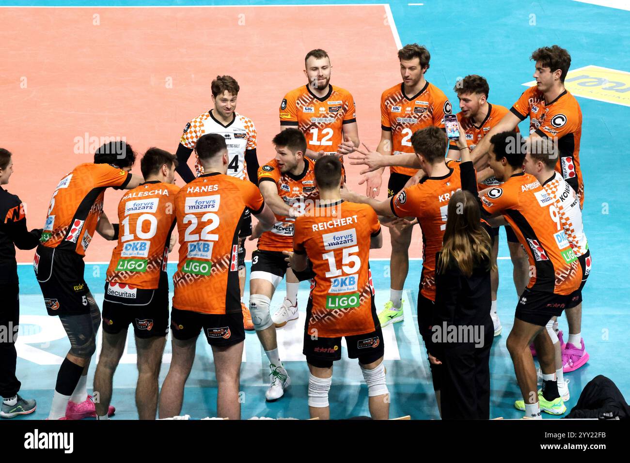 18.12.2024, Max-Schmeling-Halle, Berlin, DEU, CEV - Group A, BR Volleys ...