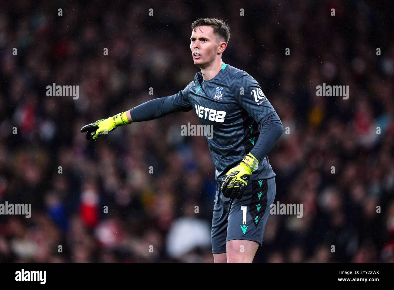 Crystal Palace goalkeeper Dean Henderson during the Carabao Cup quarter ...