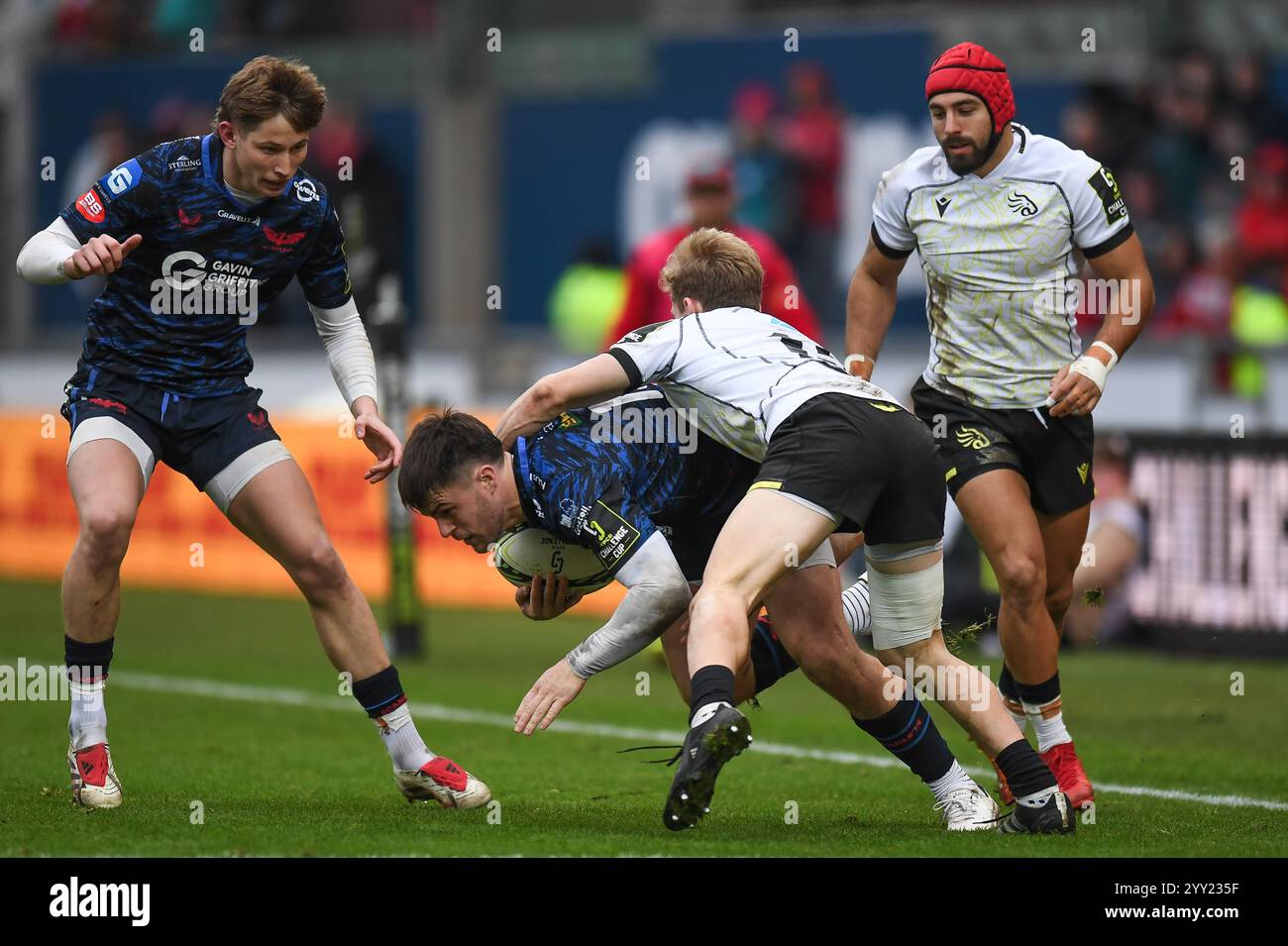 European Challenge Cup Scarlets v Black Lion Parc y Scarlets 15th ...