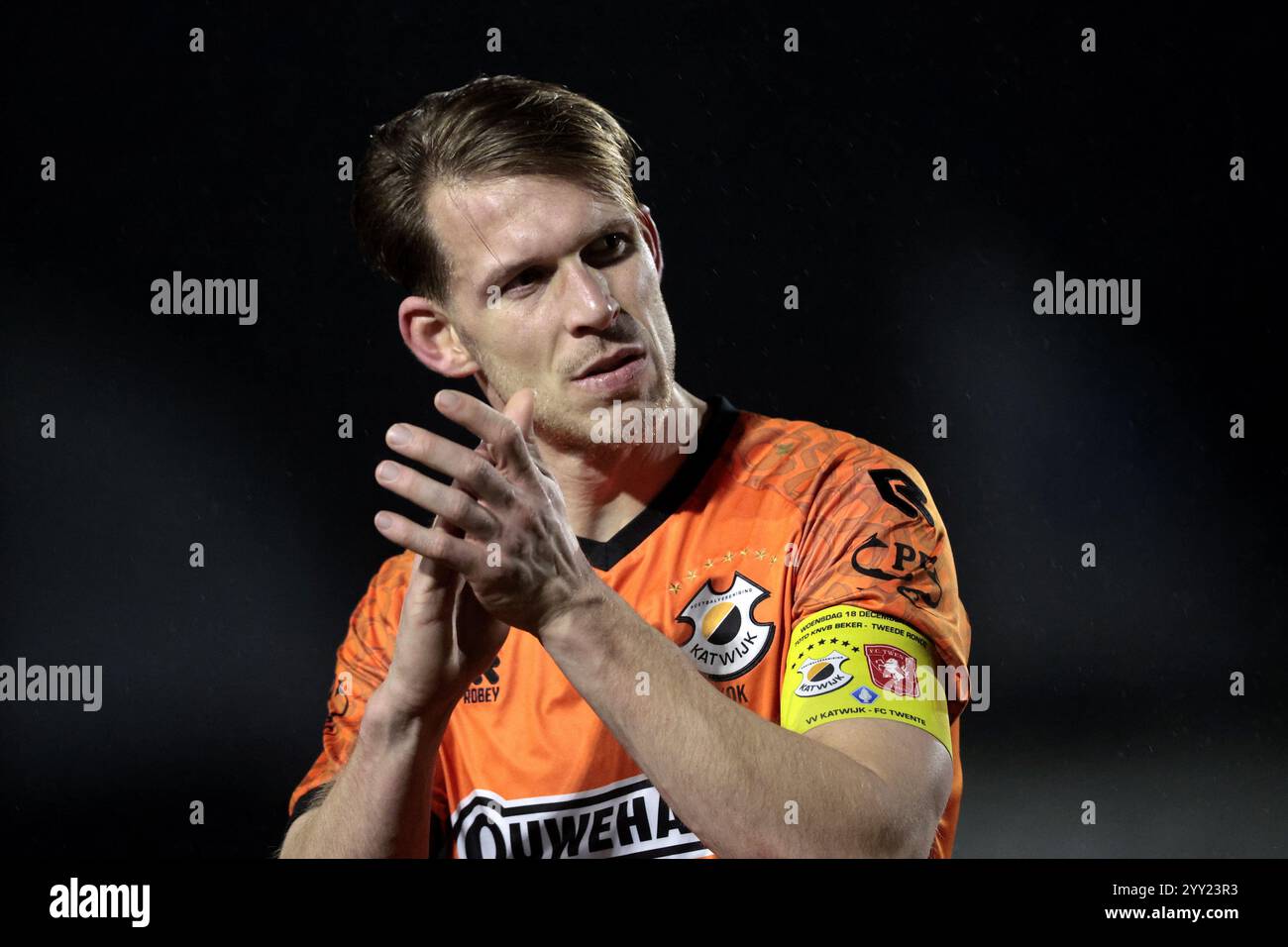KATWIJK AAN ZEE - Rick van der Meer of VV Katwijk after the KNVB Beker ...