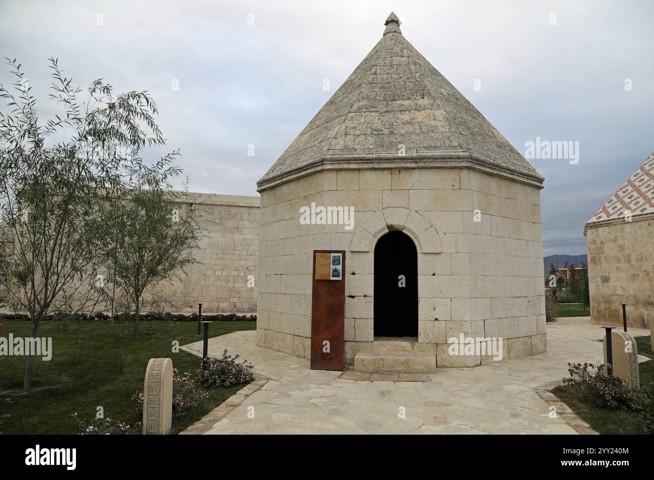 Mausoleum at the Imarat Complex in Karabakh Stock Photo - Alamy