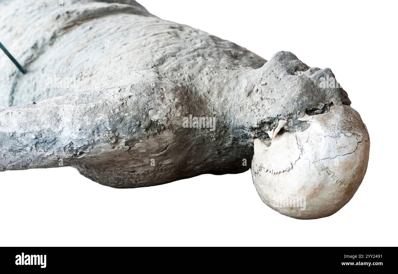 Victim in Pompeii of the eruption of Mt Vesuvius. PNG image transparent ...
