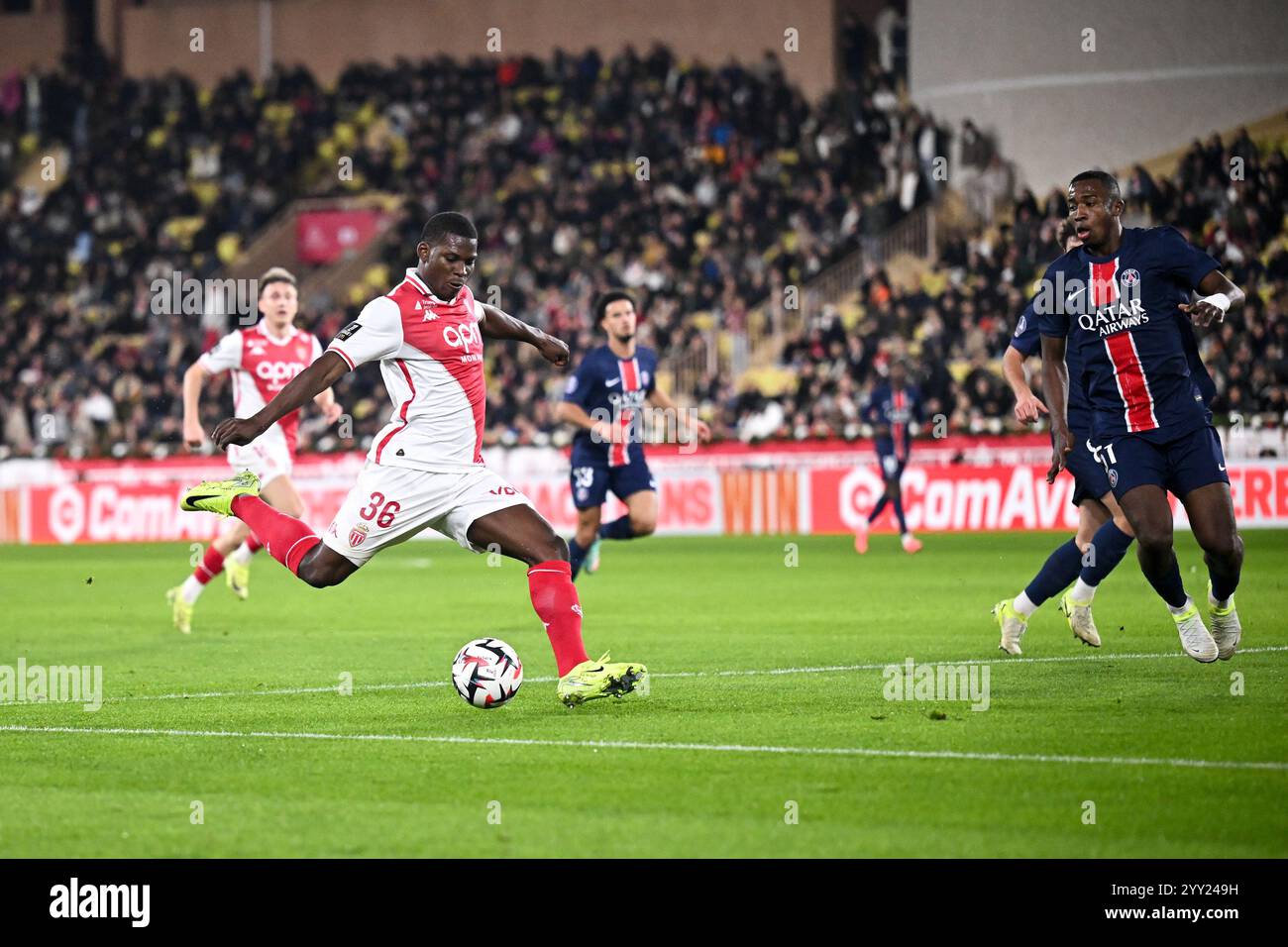 36 Breel EMBOLO (asm) during the Ligue 1 McDonald's match between ...