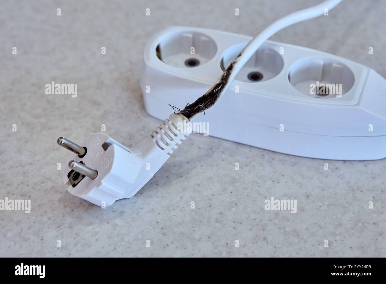 Overloaded extension cord hi-res stock photography and images - Alamy