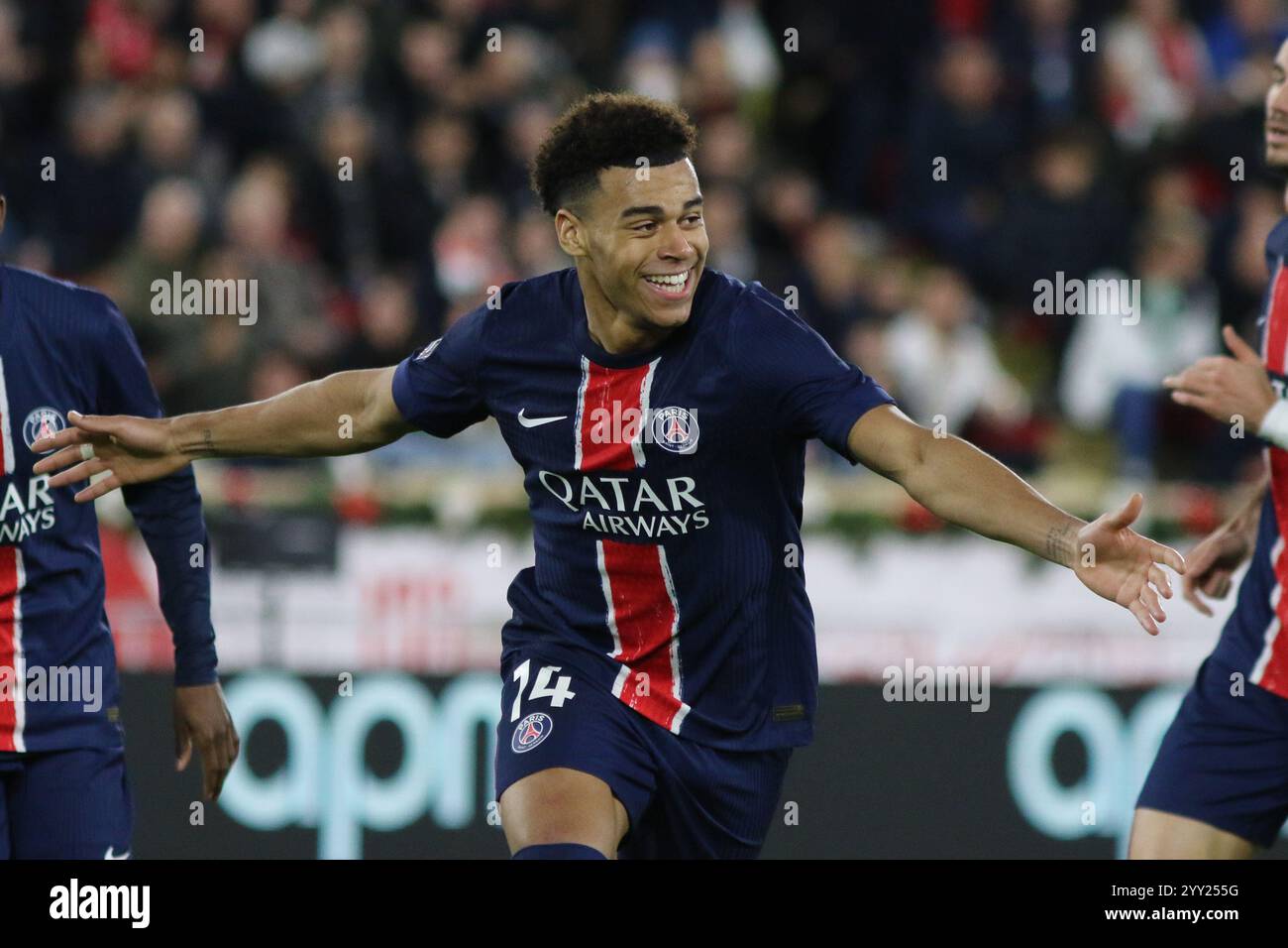 Principality of Monaco, Montecarlo - 18 December 2024: Doue Dèsirèo of ...