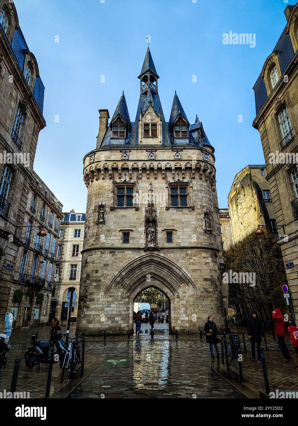 Scenic Bordeaux Cityscape: Historic Architecture and Urban Charm in ...
