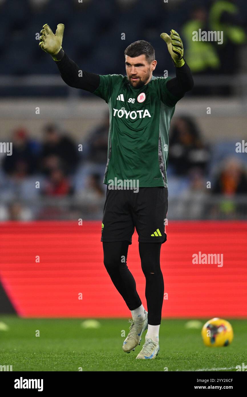 Mat Ryan of A.S. Roma during the Frecciarossa Italian Cup round of 16 ...