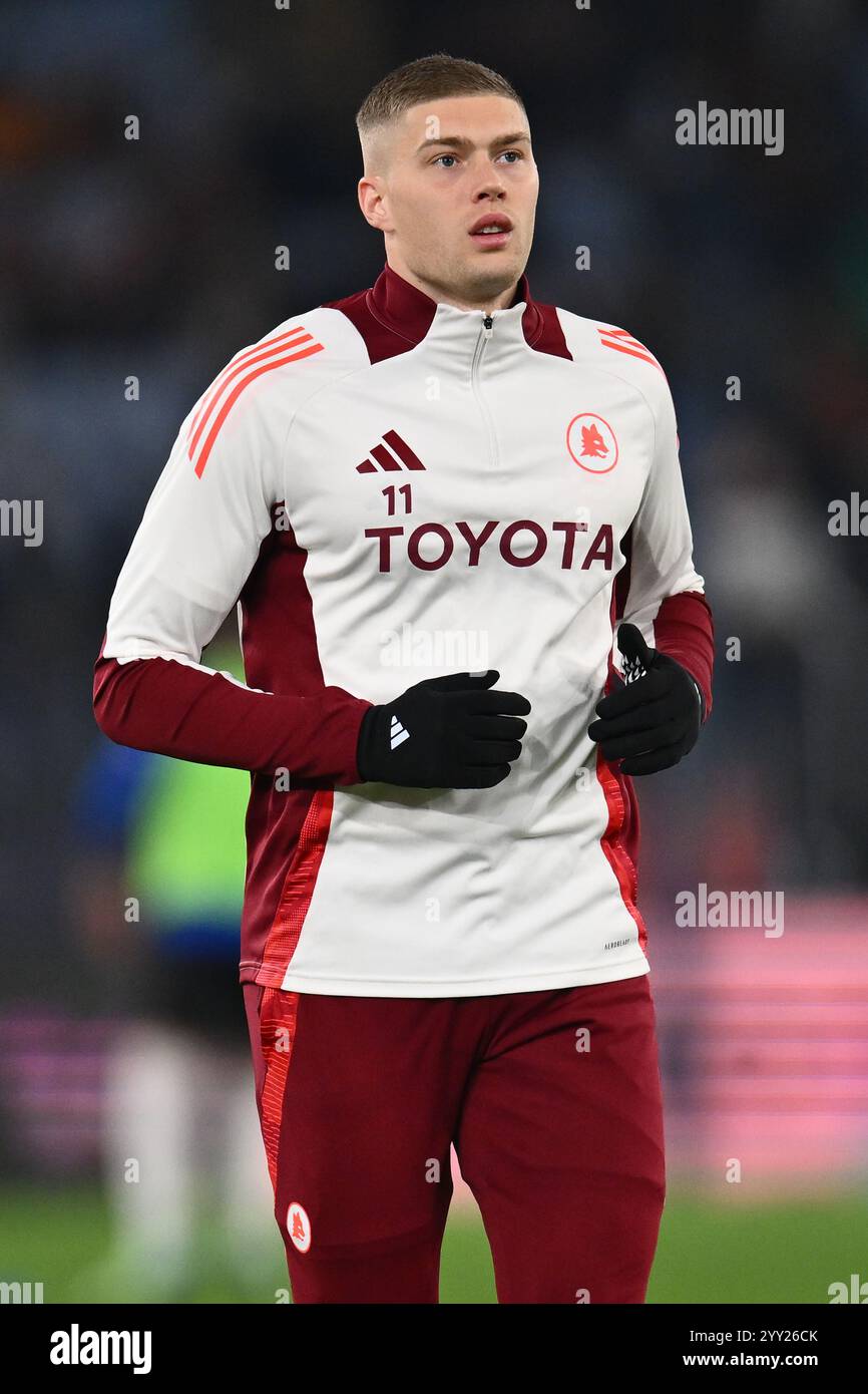 Artem Dovbyk of A.S. Roma during the Frecciarossa Italian Cup round of ...