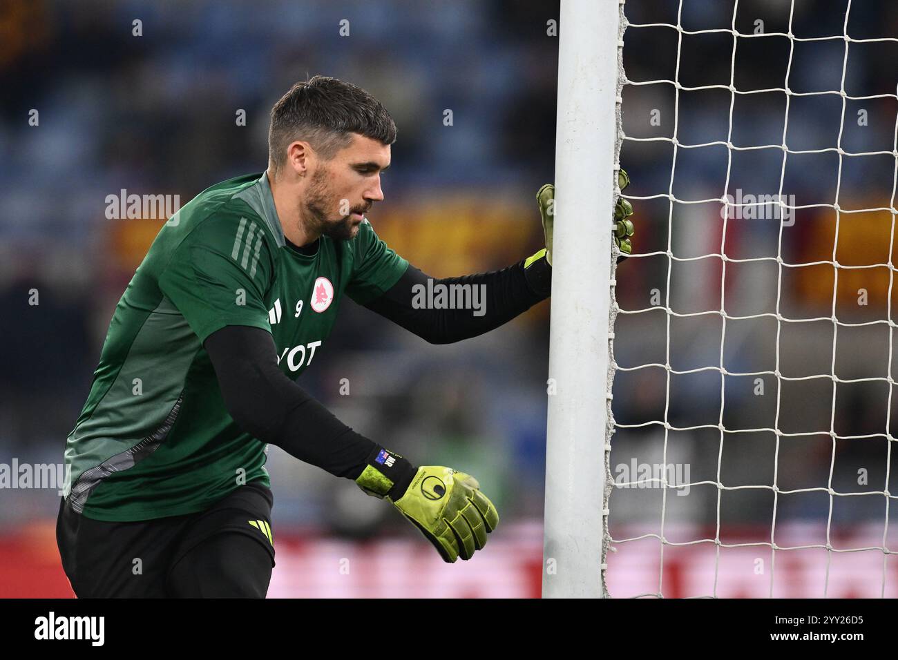 Mat Ryan of A.S. Roma during the Frecciarossa Italian Cup round of 16 ...