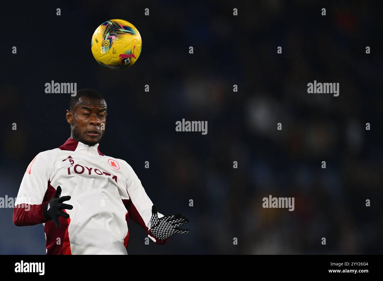 Evan Ndicka of A.S. Roma during the Frecciarossa Italian Cup round of ...