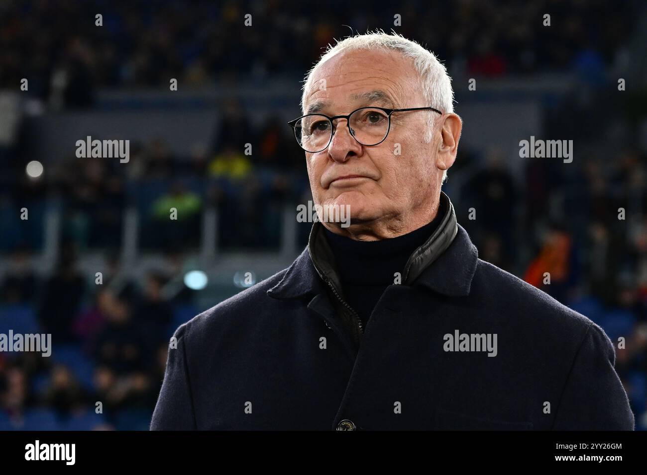 Claudio Ranieri coach of A.S. Roma during the Frecciarossa Italian Cup ...
