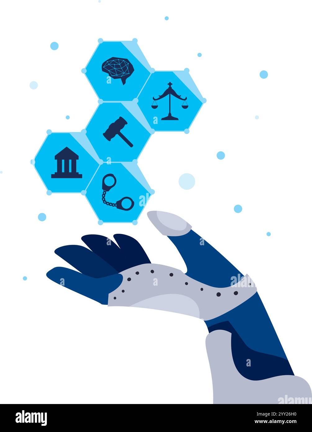 Artificial intelligence ethics Stock Vector Images - Alamy