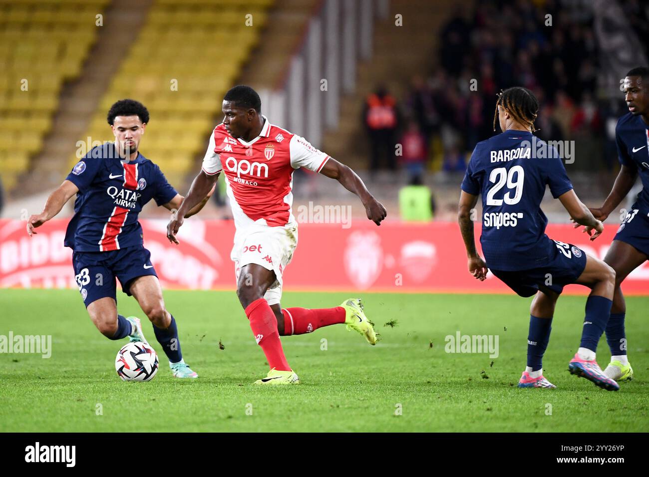 36 Breel EMBOLO (asm) during the Ligue 1 McDonald's match between ...