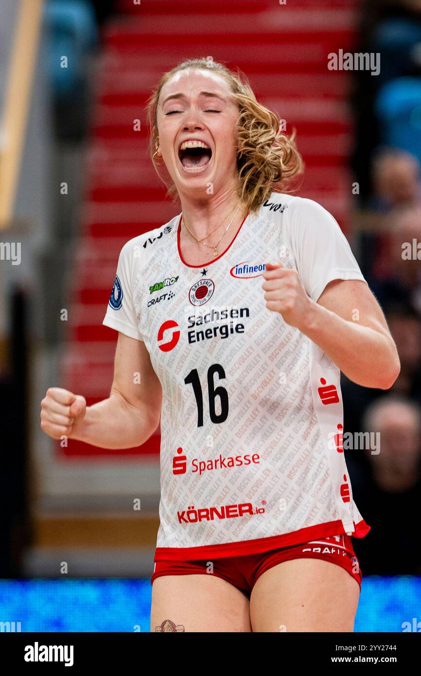 Potsdam, Germany. 18th Dec, 2024. Volleyball, Women: DVV Cup, SC ...