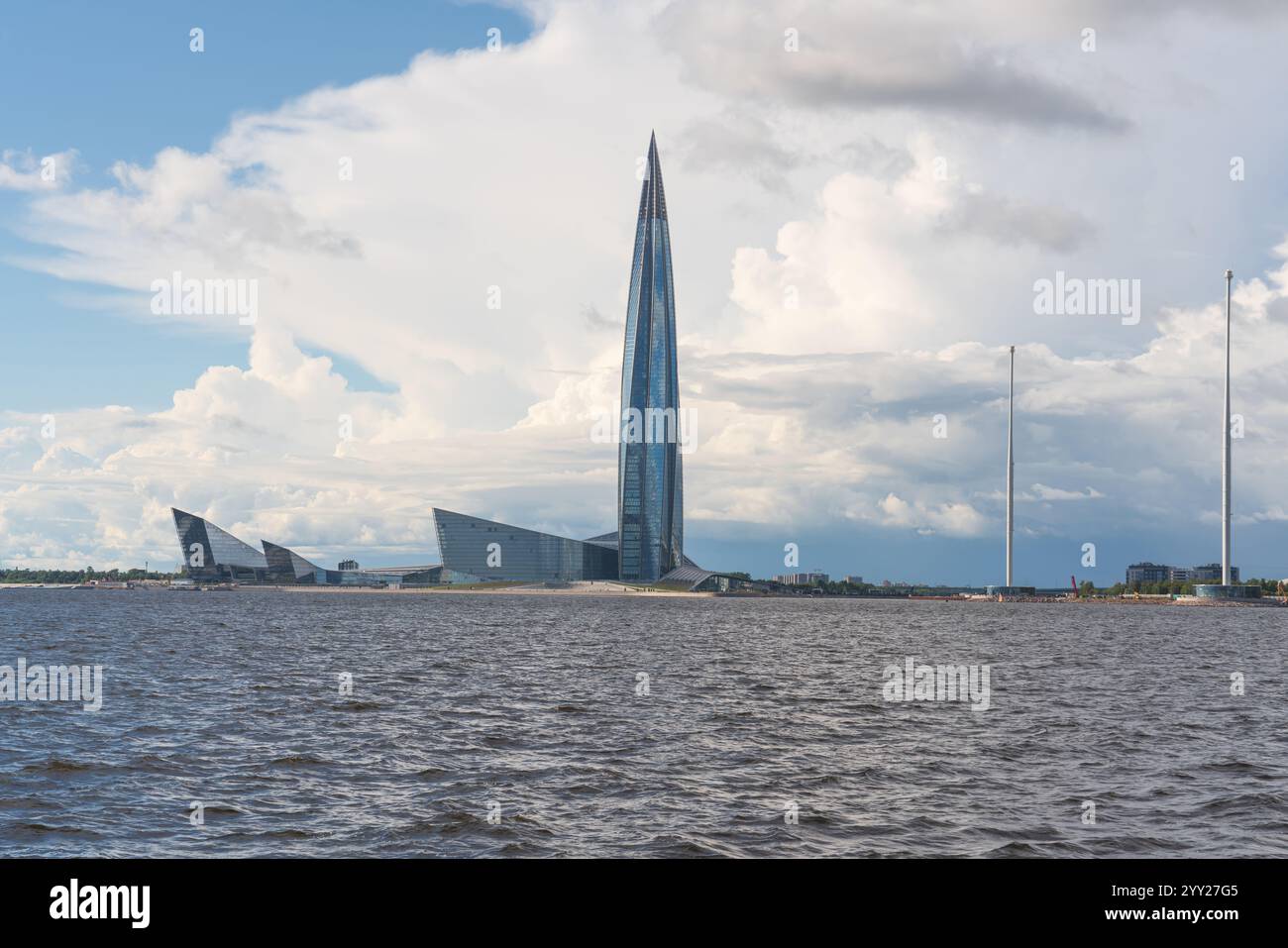 Lakhta Center. The tallest skyscraper in Europe and northernmost high ...