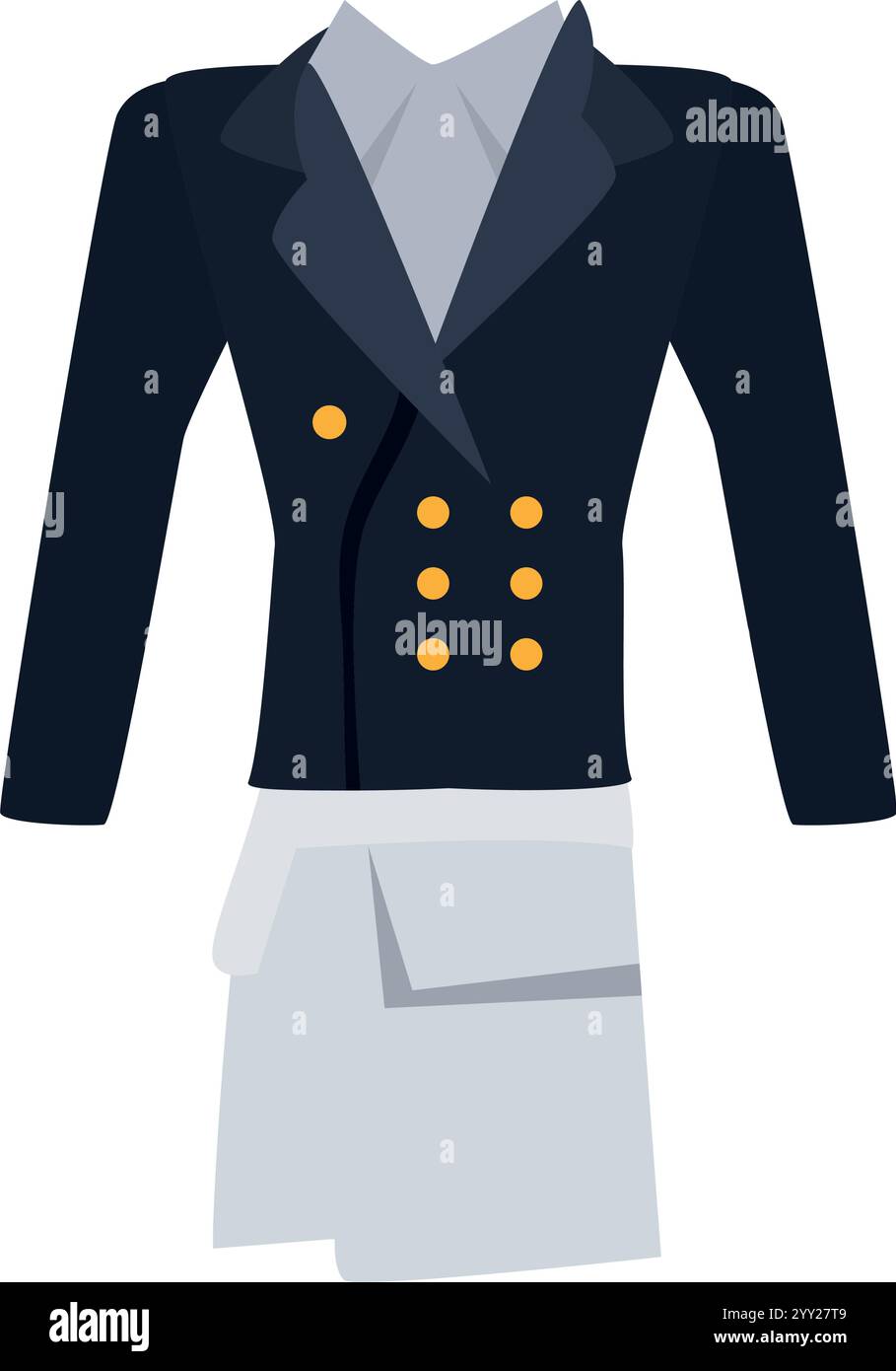 Navy dress uniform Stock Vector Images - Alamy