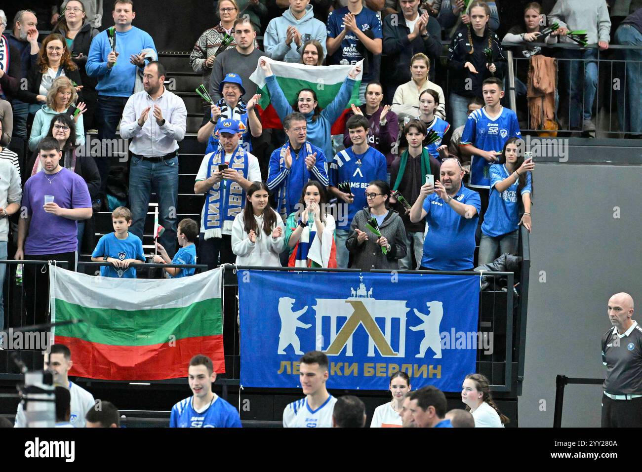 18.12.2024, LKH Arena, Lueneburg, GER; VL, Champions League, SVG Lueneburg vs Levski Sofia im ...