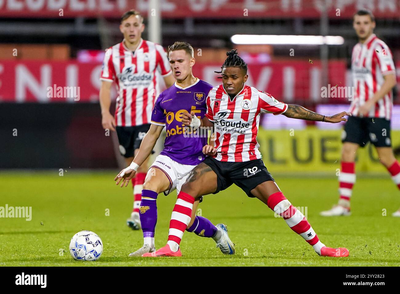 Rotterdam, Netherlands. 18th Dec, 2024. ROTTERDAM, NETHERLANDS - DECEMBER 18: Mathis Suray of Go ...