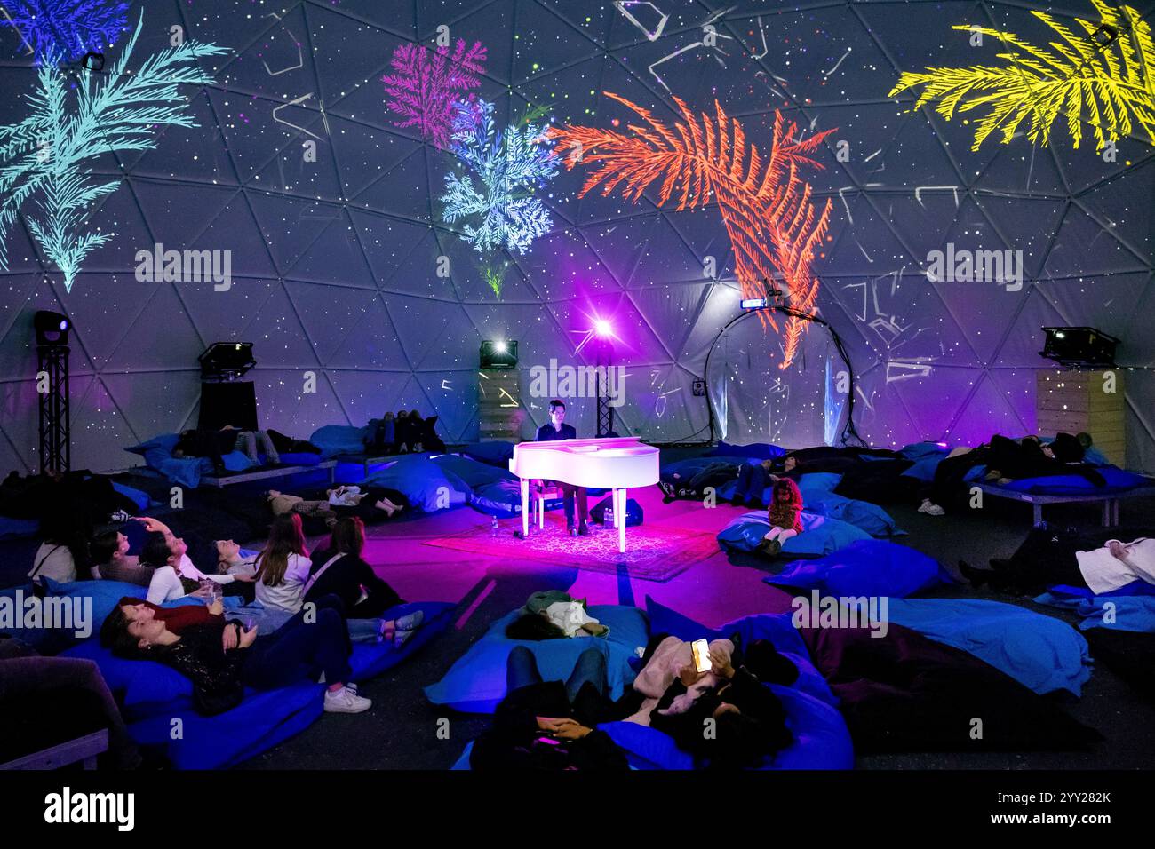 AMSTERDAM - The Amsterdam Winter Paradise, a winter event held at the ...