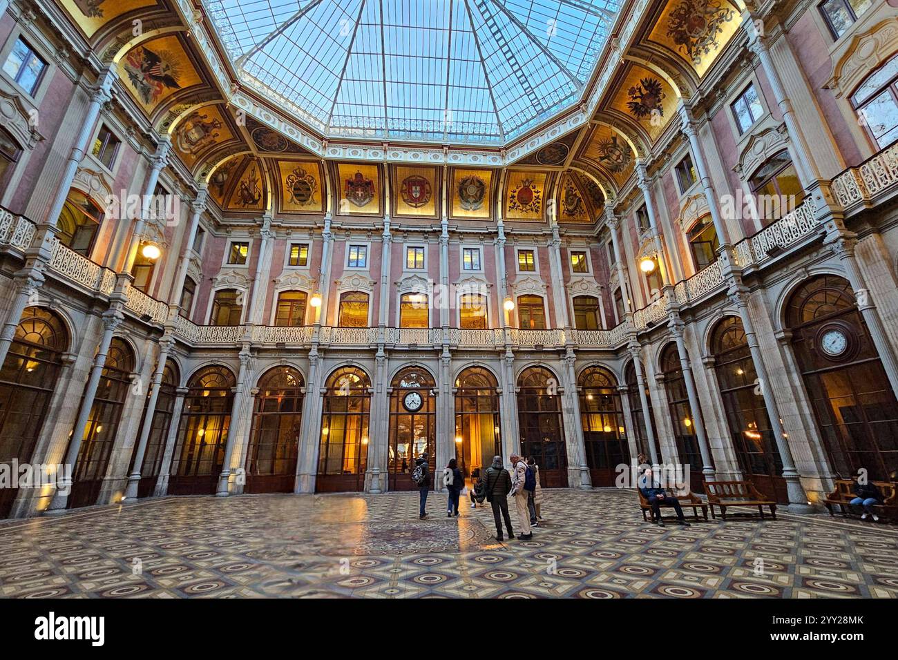 Porto POR, Reise, Portugal, Porto, Boerse, Palast, 16.12.2024 Der ...